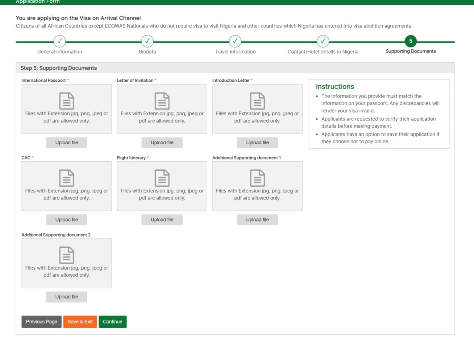 How to Successfully Apply for a Nigerian Visa